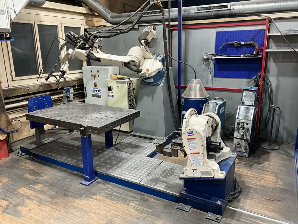 2008 OTC MIG/TIG Robotic welding station | Dome Auctions